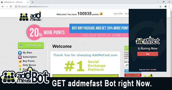 addmefast Bot